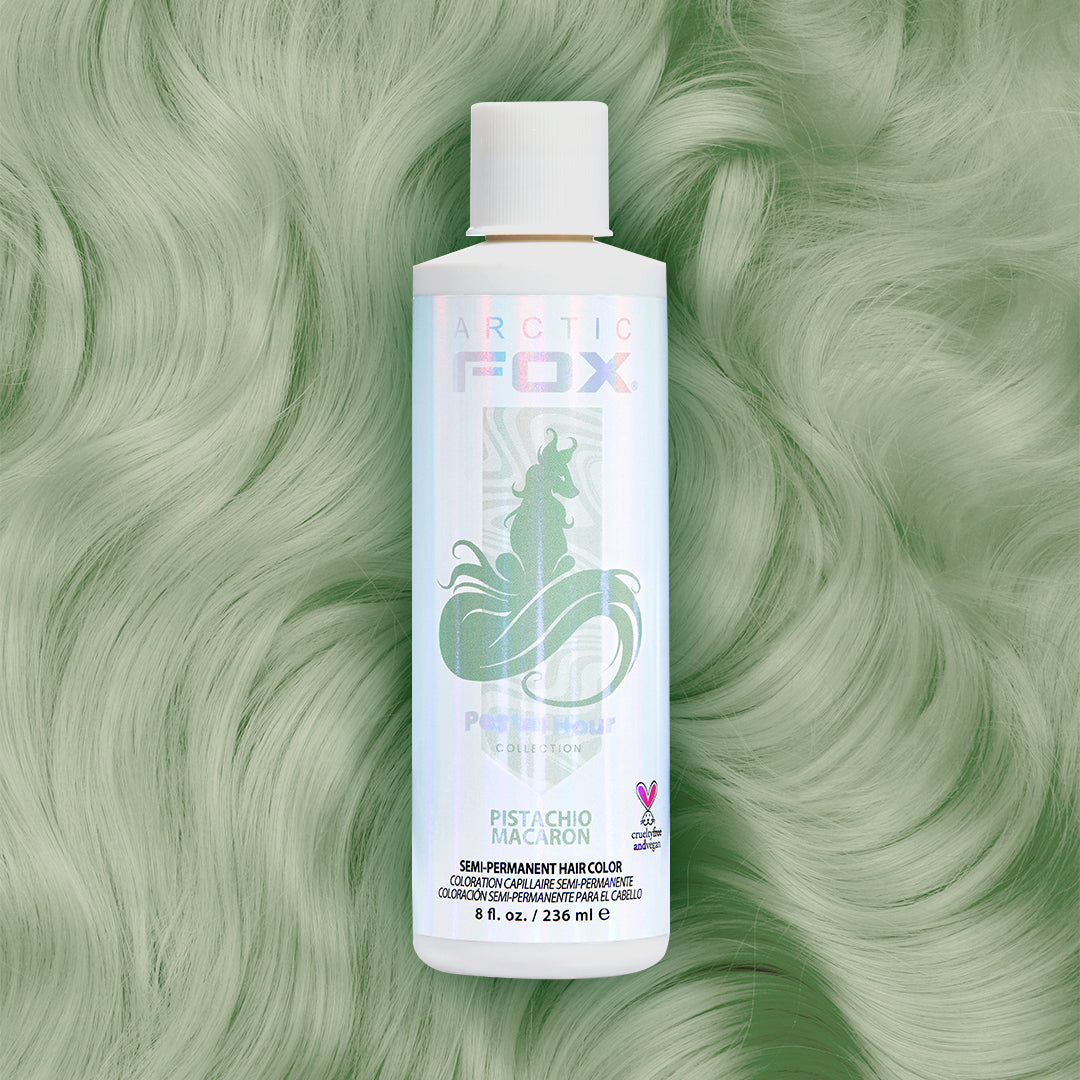 Arctic fox green hair dye store